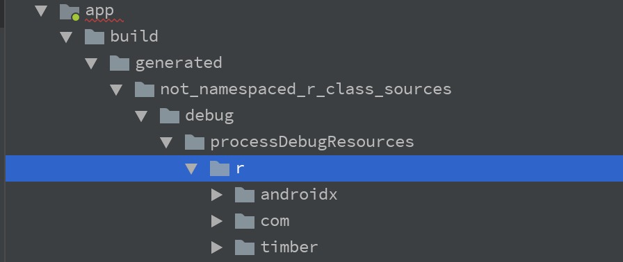 Unresolved Reference R と出る