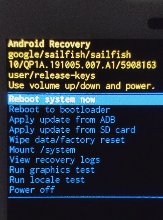 Android標準リカバリ「Android Recovery」を使う方法