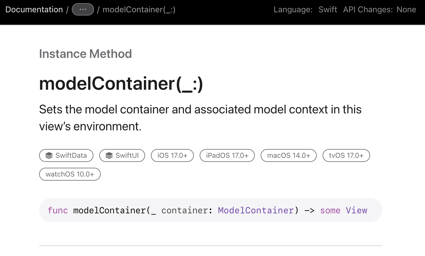 Swiftdata Fatal Error Failed To Find A Currently Active Container 📦