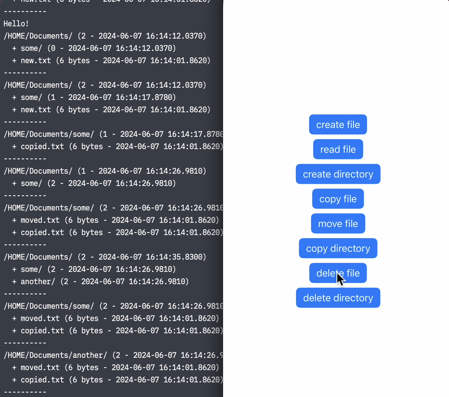 【Swift】FileManager を使いたい