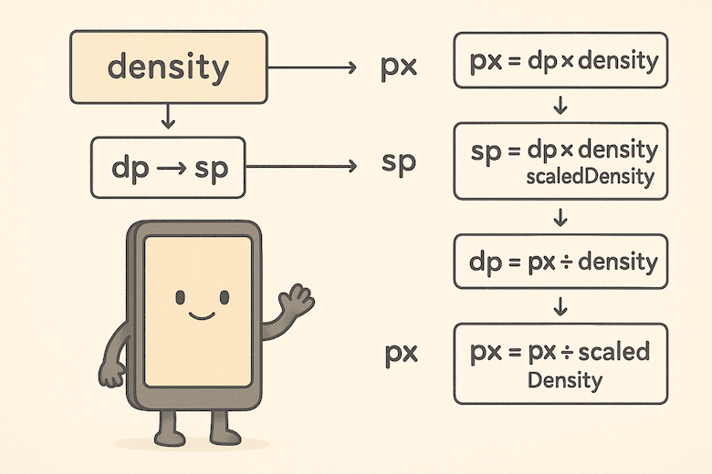 How dp/sp/px Conversion Works in Android